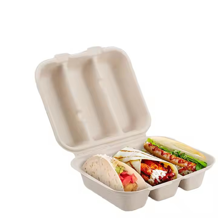 Customized Color Disposable Lunch Containers and Clam Shell Burger ...